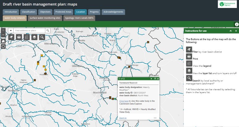 Bollin River Information Sources